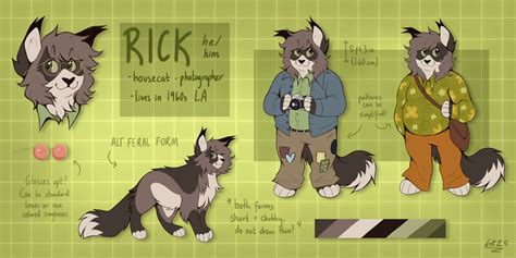 Rick Ref Sheet By Noctis Crow On Deviantart