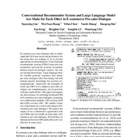 Conversational Recommender System And Large Language Model Are Made For Each Other In E Commerce