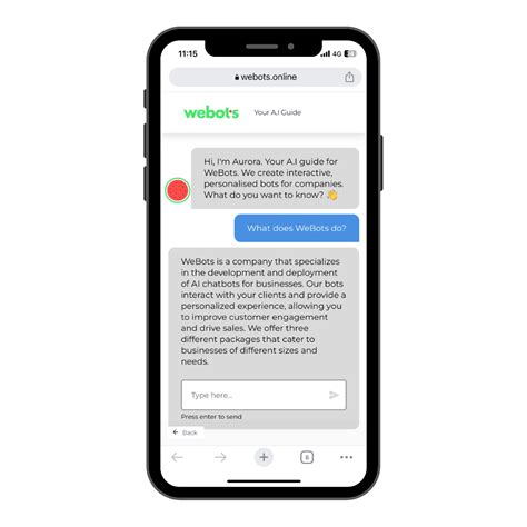 Webots Where Ai And Chatbots Intersect