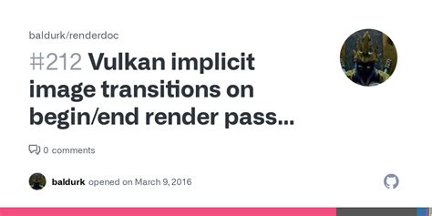 vulkan implicit image transitions on begin end render pass not