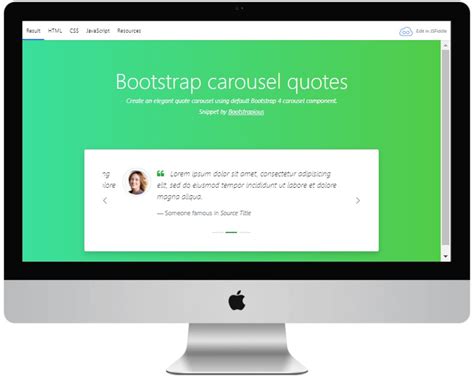 21 Best Bootstrap Quote Examples For You Webtopic