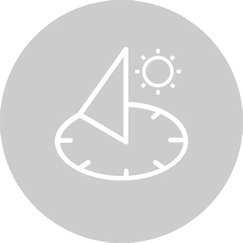 Sun Dial 36658731 Vector Art At Vecteezy