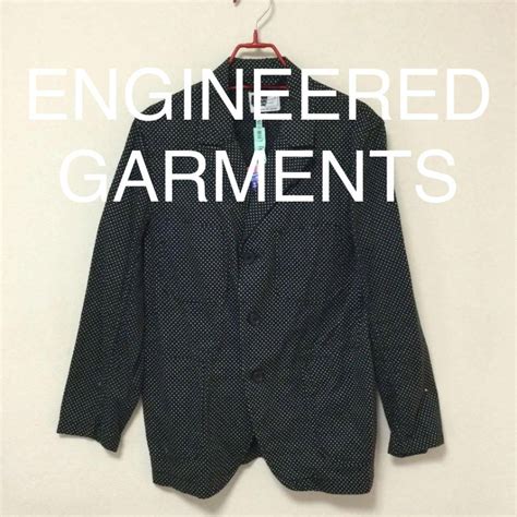Engineered Garments Jacket Dot Pattern S Mens Ee Aha Gem