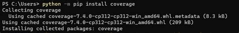 Install Coverage In Python GeeksforGeeks