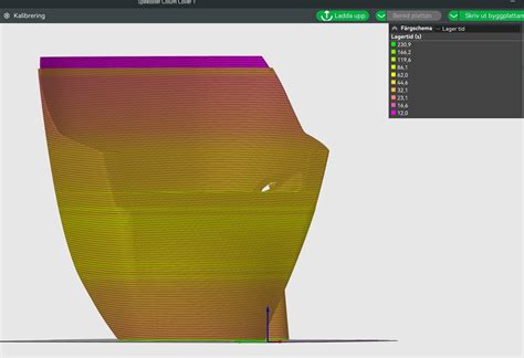 adaptive outer wall print speed for consistent layer time feature