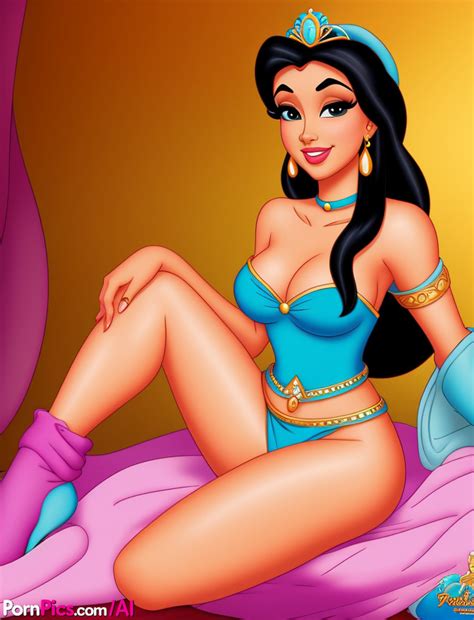Hentai Babe Princess Jasmine Shows Her Perfect Tits And Her Sexy