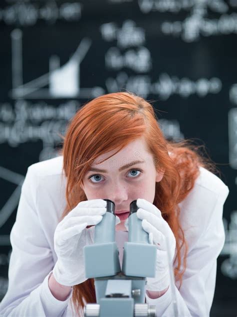 Babe Microscope Experiment Stock Image Image Of Clinical Laboratory 31257967