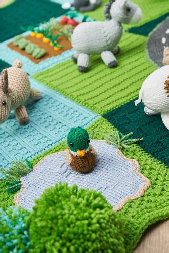 Ravelry Patchwork Farm Playset Pattern By Amanda Berry
