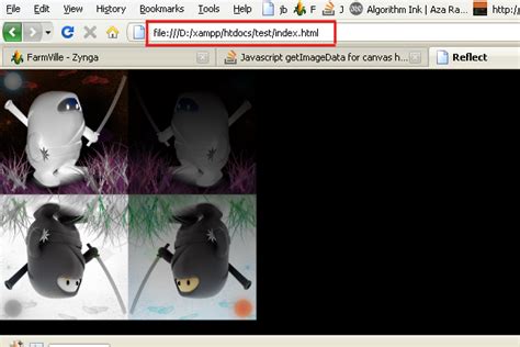 Javascript Getimagedata For Canvas Html5 Stack Overflow