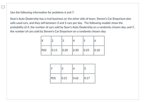 Solved Define Variable D As The Difference In Cars Chegg