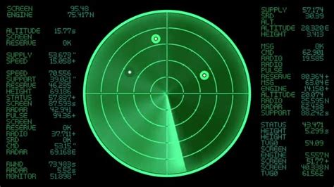 radar screen seamless loop — stock video © neonmind3 84222178