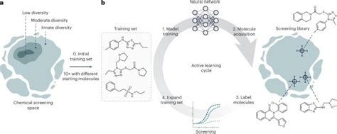 Traversing Chemical Space With Active Deep Learning For Low Data Drug Discovery Nature