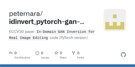 Github Peternara Idinvert Pytorch Gan Face Swap Eccv Paper In Domain Gan Inversion For