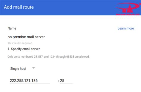 Split Delivery Hướng dẫn cấu hình tích hợp Email Server và Google
