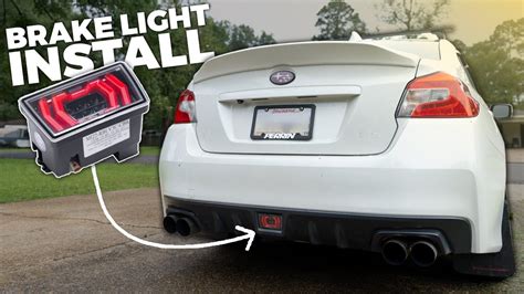 2018 Subaru Wrx 3rd Brake Light Install Ep 7 Youtube