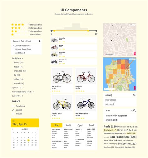 Reactivesearch Ui Components For Building Amazon Yelp Like Search