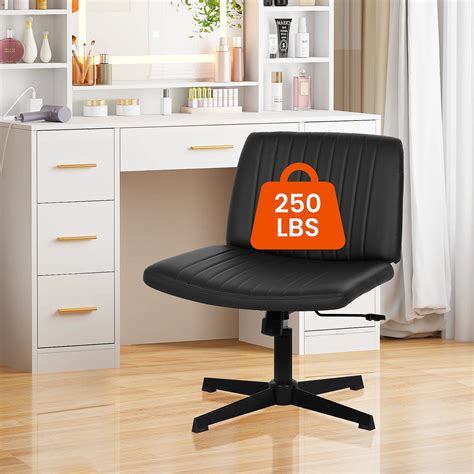 Dkelincs Criss Cross Chair Adjustable Ergonomic Computer Desk Chair