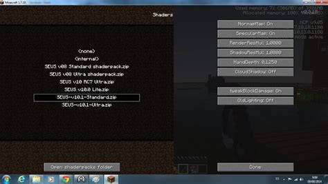 Cara Memasang Shader Di Minecraft Farrel Gaming