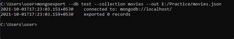 Missing Before Statement Mongodb