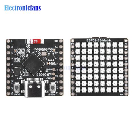 Esp32 S3 Matrix Wifi Bt Ble 5 мини макетная плата основанная на Φ с