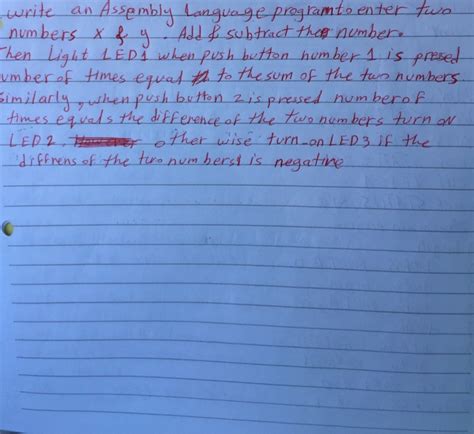 Solved Turite An Assembl Language Programi O Enter Tuo