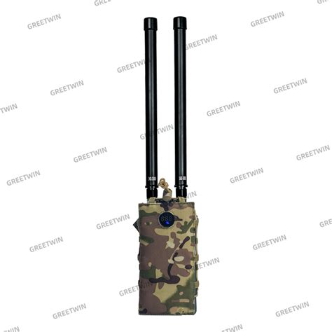 Single Frequency 433 900 2 4g Fpv Signal Jammer 300 Meter Anti Drone Device