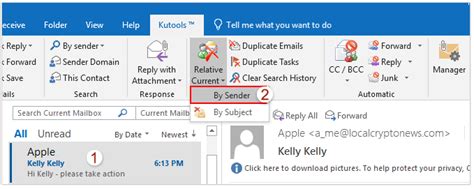 How To Delete All Emails From Same Sender Address In Outlook