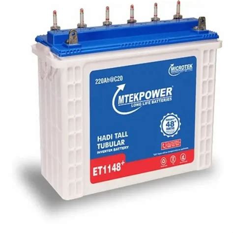 Microtek Et Ah Hadi Tall Tubular Inverter Battery V At Rs In Bhulepur