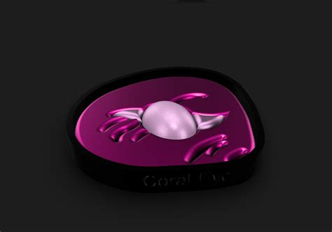 Fichier Stl Badge Coral Eye Orange Cissy Pokemon 📛・objet Pour