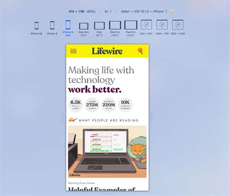 How To Activate And Use Responsive Design Mode In Safari