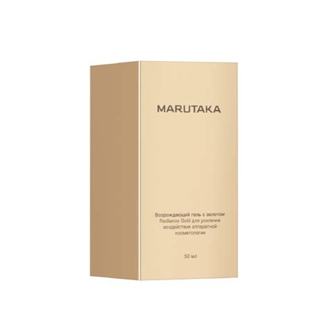 Возрождающий гель с золотом Radiance Gold для усиления воздействия ...