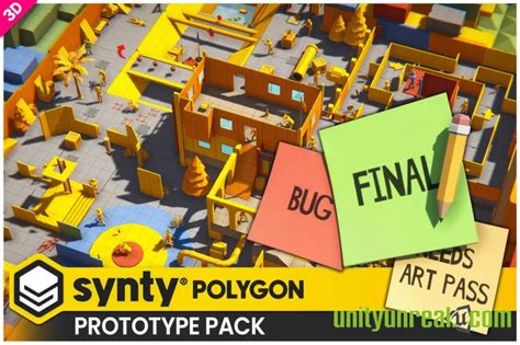 Unity Asset Polygon Prototype Pack Art By Synty