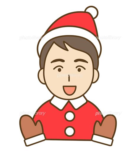サンタ服の男性 イラスト素材 1060878 フォトライブラリー Photolibrary