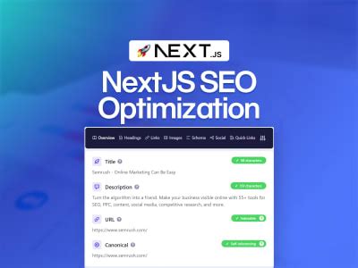 On Page SEO For Your NextJS Site Blog Next App And DA Boost Upwork