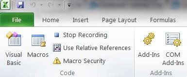 Grabar editar y ejecutar una macro Página web de Cronytech Ayuda de Excel Word Access
