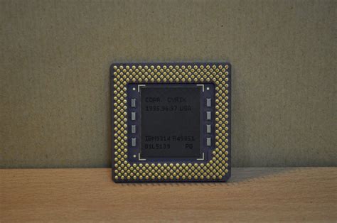 Ibm 6x86mx Pr166 Ibm26x86mx Avapr166gb 2 0 X 66 Vintage Ceramic Gold