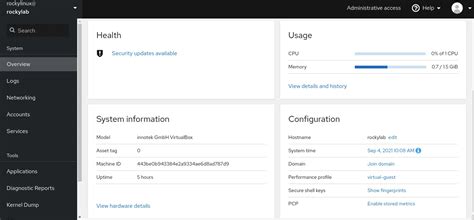 Manage Rocky Linux 8 Server Using Cockpit Web Console Computingforgeeks