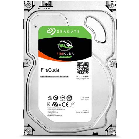 SSHD Seagate Hibrido Firecuda 1TB, Sata III, 7200RPM, 64MB, ST1000DX002