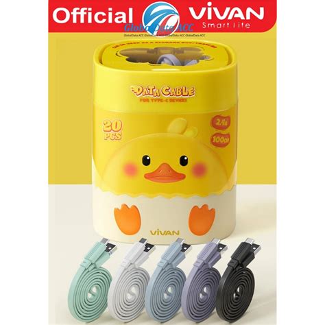 Jual Vivan Kabel Data Cbc Ii Cable Data Usb Type C Colorful Garansi Original Resmi Per Pcs