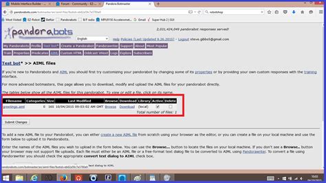 Step 2 Creating A Pandorabot Pandorabot Tutorial Tutorials Community Synthiam
