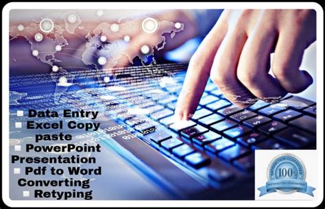 Do Dataentryexcel Copypastepowerpoint Presentation Pdf Toword Convertretyping By