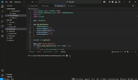 week2 week2 2025challenge fastapi python html css javascript… ranvitha mothkuri