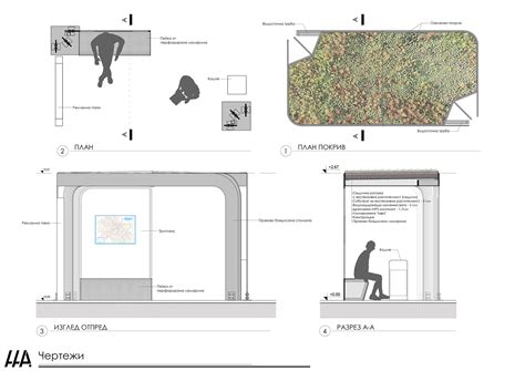 ТИПОВ СПИРКОВ НАВЕС С ОЗЕЛЕНЕН ПОКРИВ Archinova