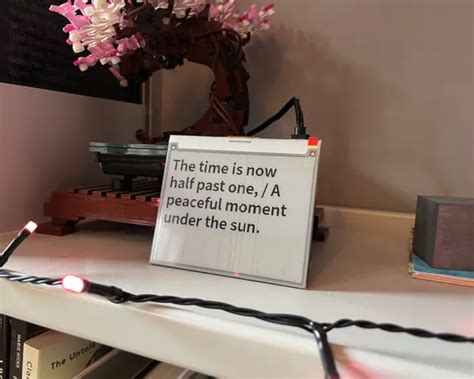 chatgpt writes poems to tell the time raspberry pi