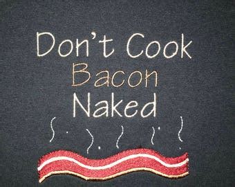 Bacon Naked Etsy