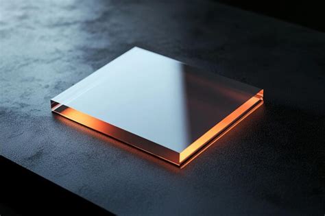 Business Card With Translucent Overlay Premium Ai Generated Image