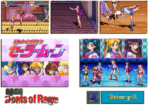 Sailor Moon Beatem Up Openbor Pro Maximum