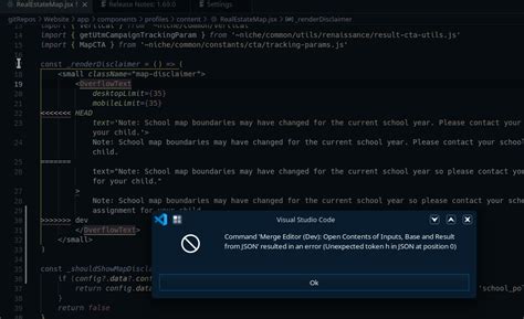 New Git Merge Editor Fails To Open Disables Merge Highlighting Issue Microsoft