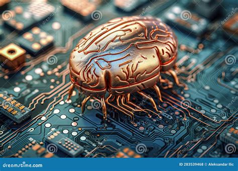 Artificial Intelligence Computer Processor Human Brain As A Robot Ai Generative Stock