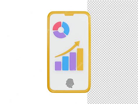 Premium Psd Pie Chart And Bar Chart Icon 3d Rendering Vector Illustration